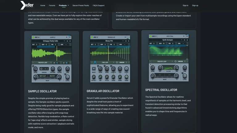 Serum 2 Einführungspreis 189 € – Kostenloses Update bei Xfer Records ...