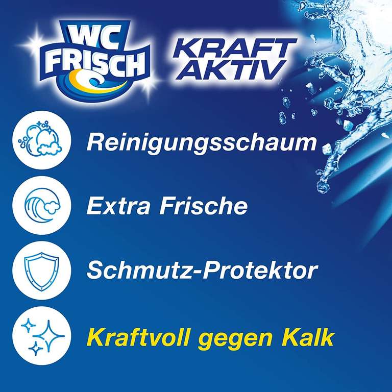 WC FRISCH WC Reiniger Gel Frisch oder Ozeanfrische (750 ml) (Prime Spar ...