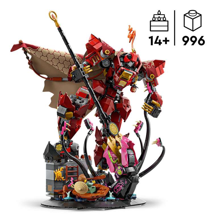 LEGO Ninjago Der Feuerritter-Mech (71846) – 74,95€ bei Amazon.fr at ...