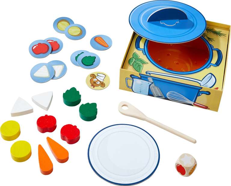 HABA Kleine Köche: 3er-Spielesammlung Holz & Pappe, Made in Germany at ...